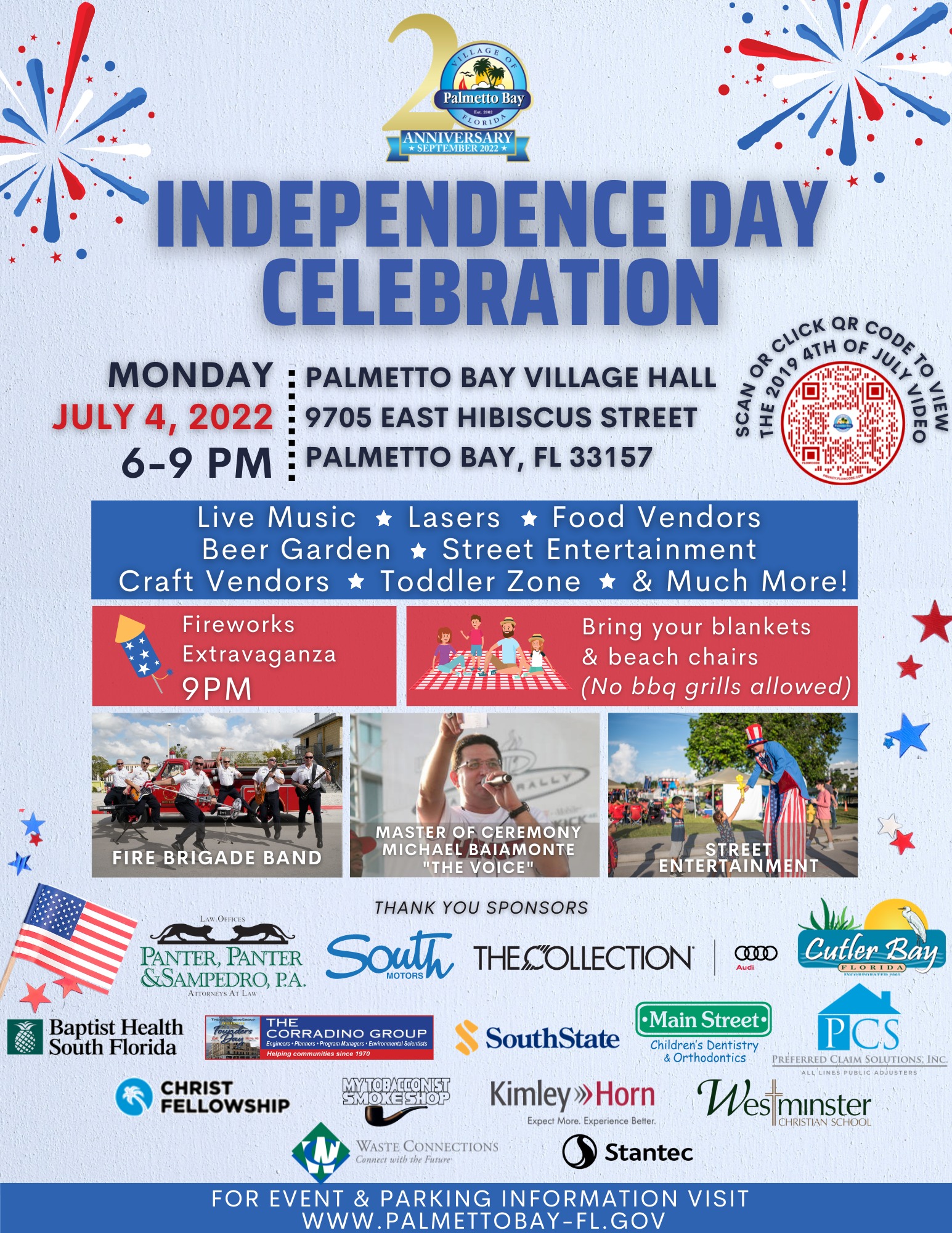 Independence Day Celebration with Palmetto Bay | Town of Cutler Bay Florida