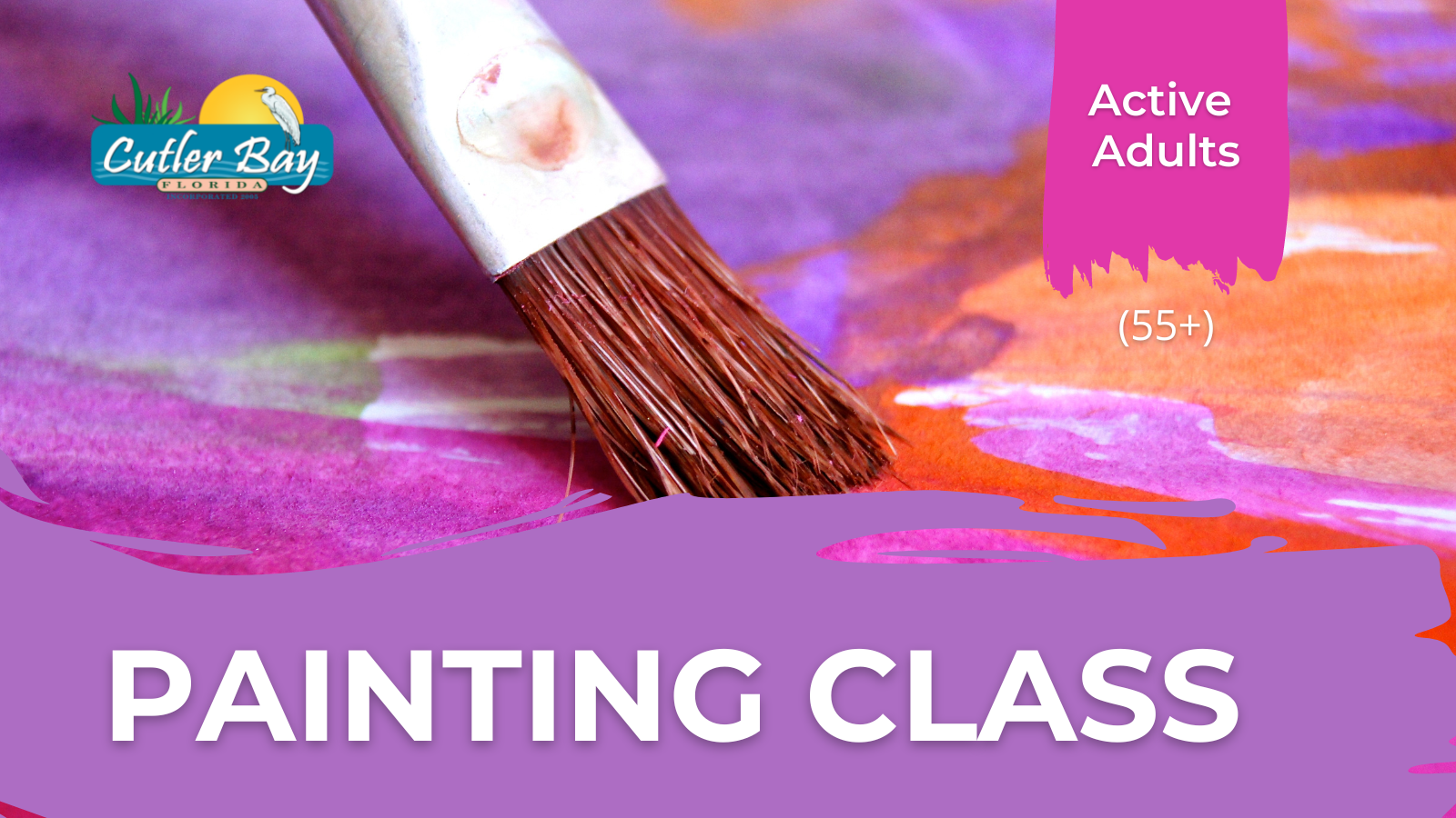 Active Adults Painting Class | Town of Cutler Bay Florida