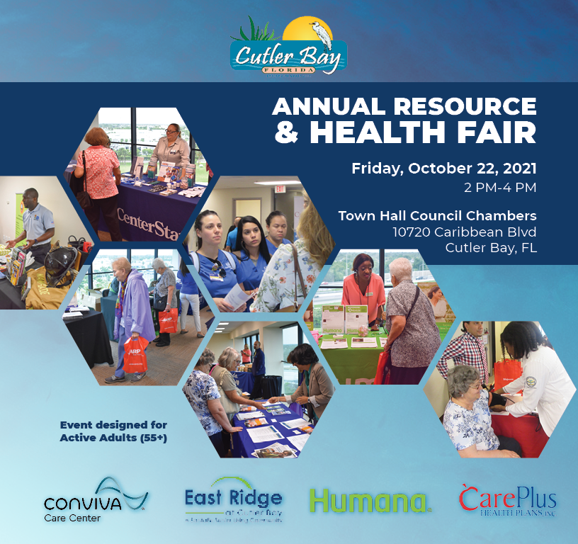 Annual Resource and Health Fair | Town of Cutler Bay Florida