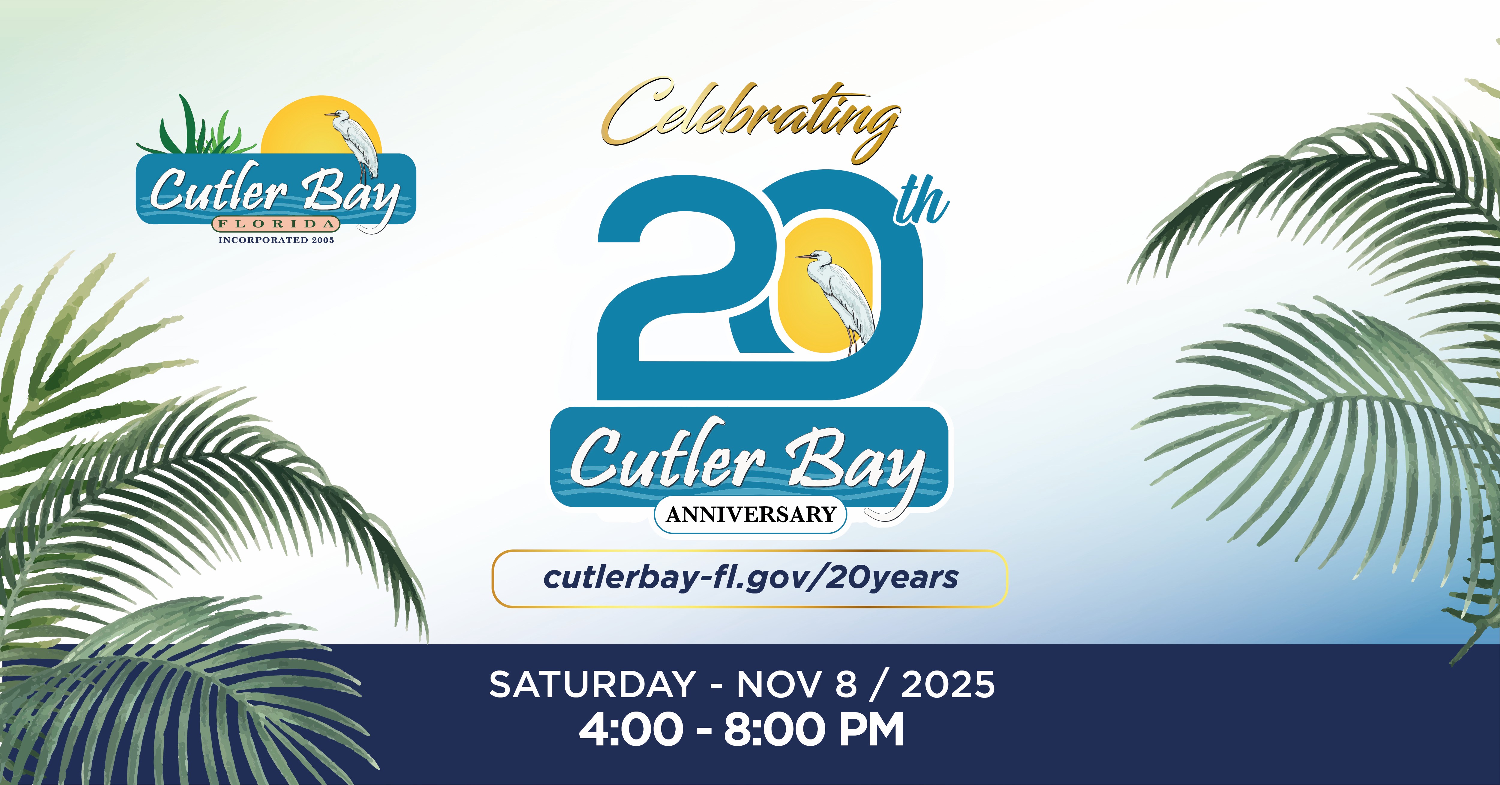 Cutler Bay 20th Anniversary Celebration | Town of Cutler Bay Florida