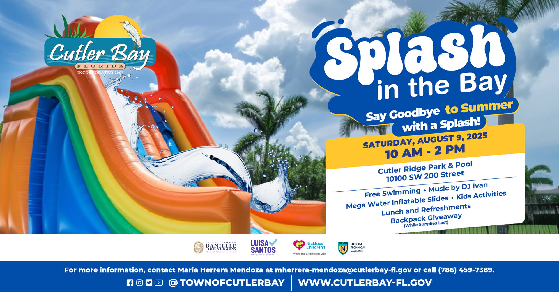 Splash in the Bay | Town of Cutler Bay Florida