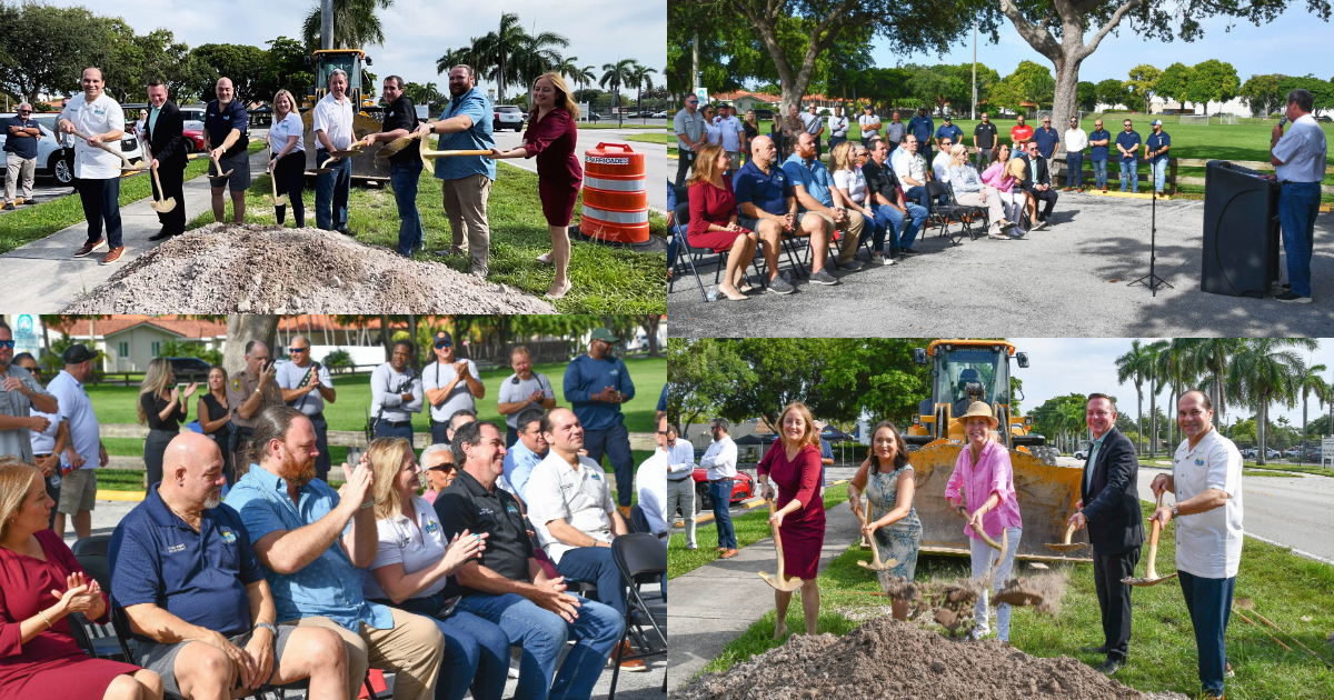 Town of Cutler Bay Celebrates Groundbreaking of Franjo Road Project ...