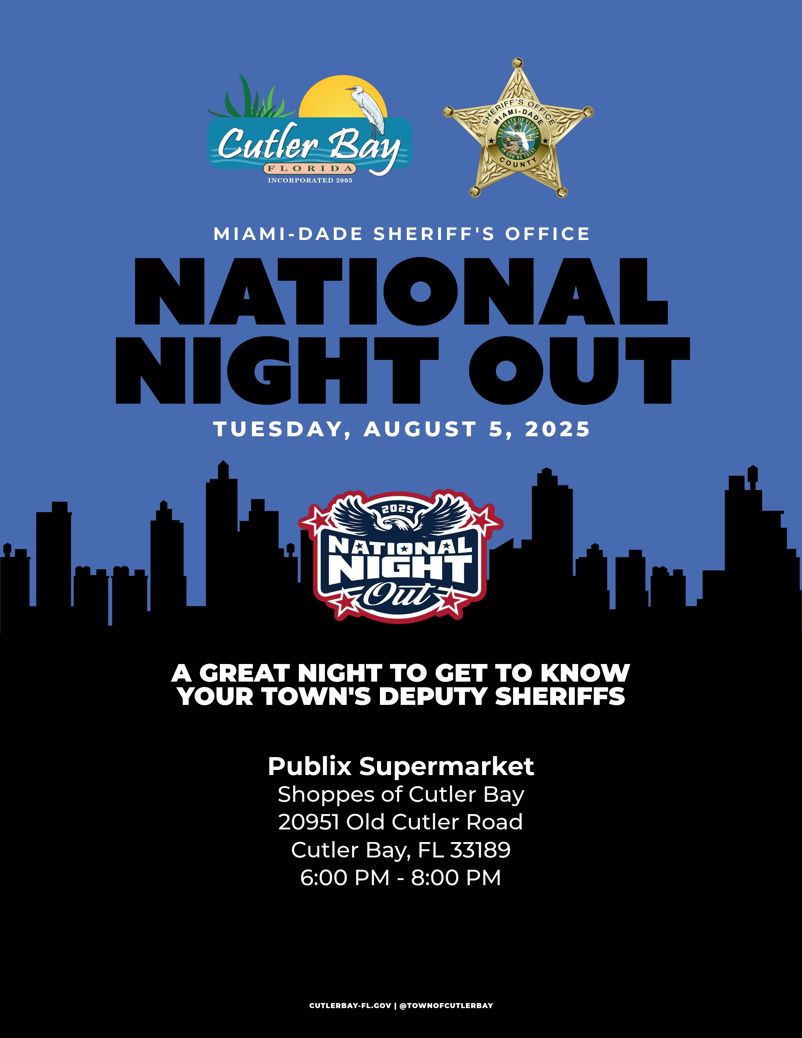National Night Out | Town of Cutler Bay Florida