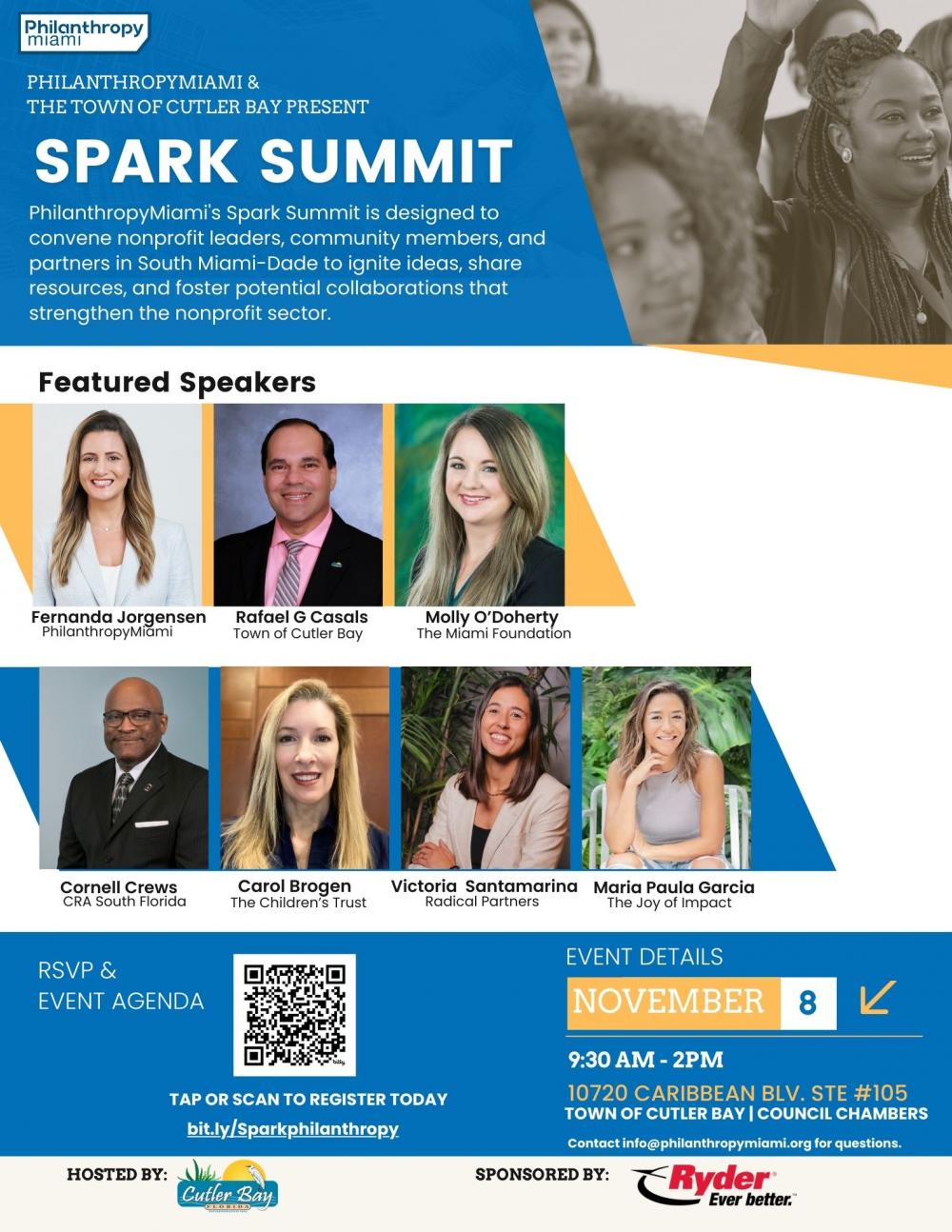 Spark Summit: Igniting Nonprofit Voices in Deep South Miami-Dade | Town of Cutler Bay Florida